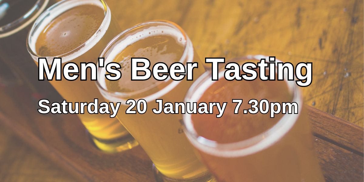 Men’s Ministry Beer Tasting - St Michael's Church, Stoke Gifford